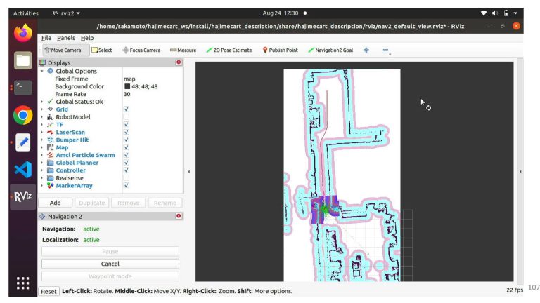 自律移動ロボット AMR(Autonomous Mobile Robot) (ROS2) – 有限会社はじめ研究所